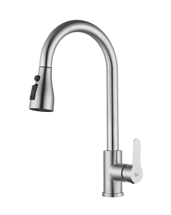 Flexible Hose Kitchen Pillar Sink Tap SFC-6003950 - Saniware